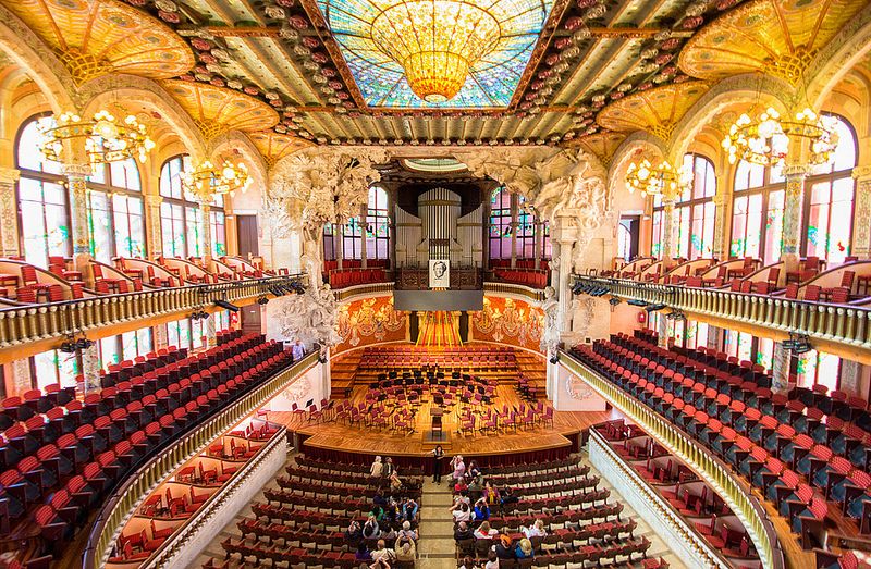 Palau de la Música Catalana - La Guía de Viaje