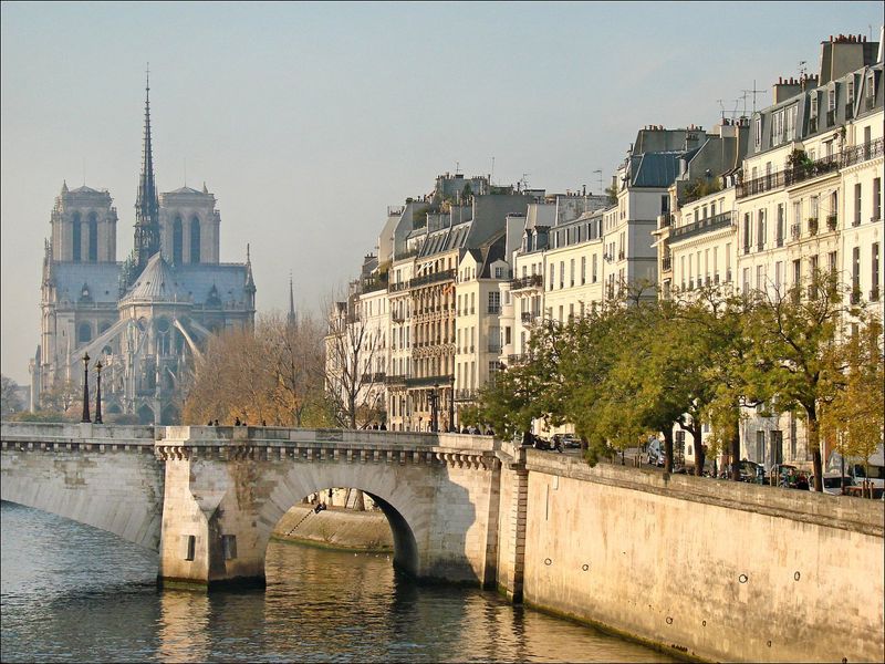 Île de Saint Louis en París
