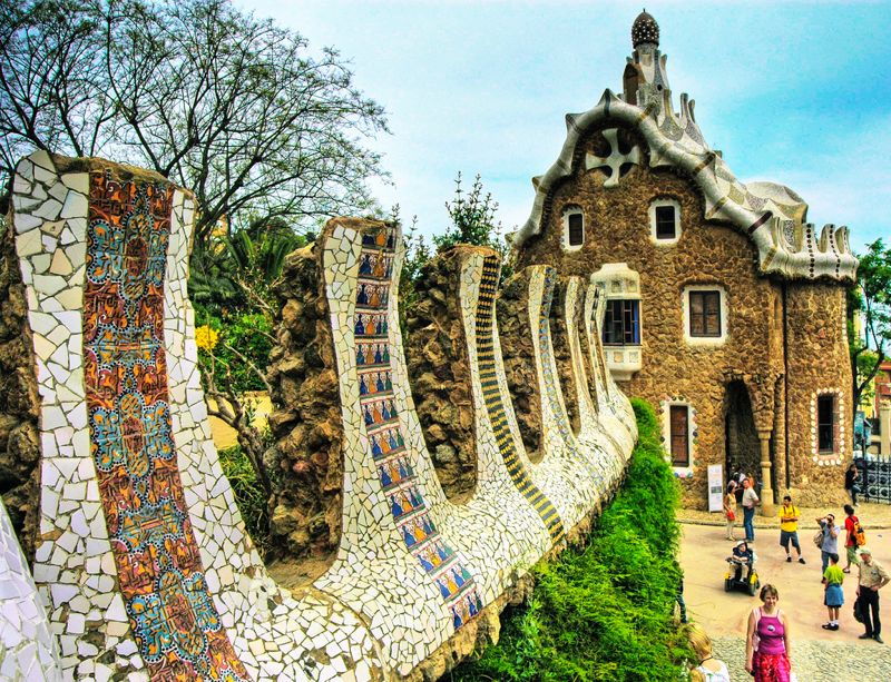 Parque Güell de Barcelona - La Guía de Viaje